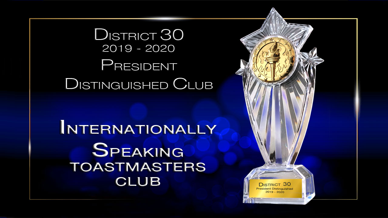 Award Winning Clubs - District 30 Toastmasters