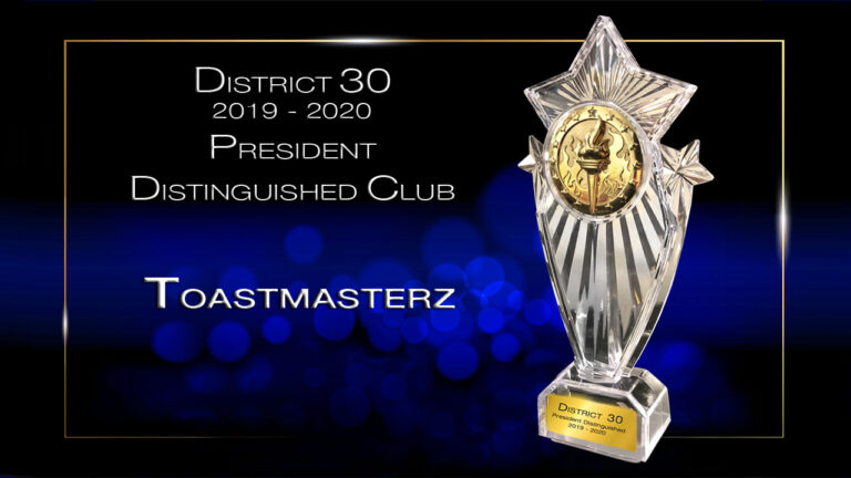 Award Winning Clubs - District 30 Toastmasters